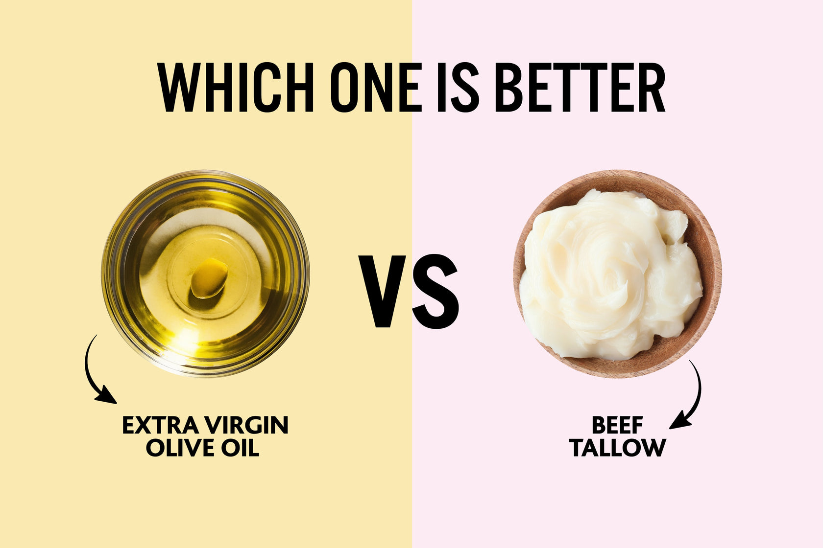 Extra Virgin Olive Oil vs Beef Tallow: Health, Flavor, and Cooking Ben ...