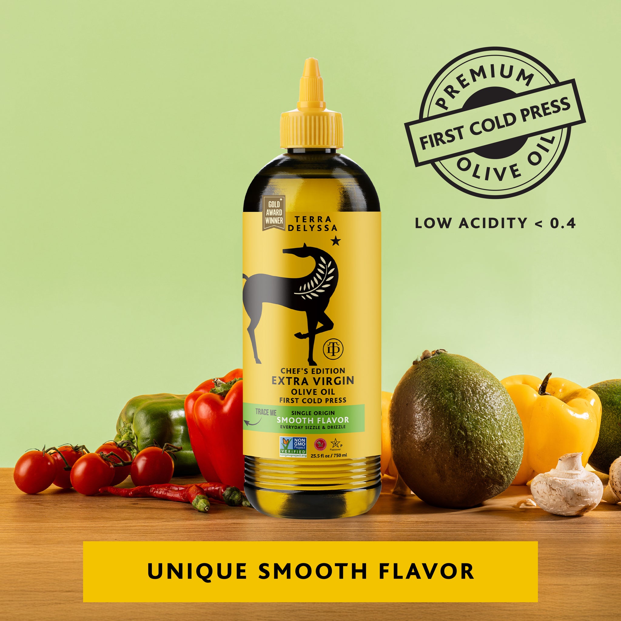 Chef's Edition Squeezable Extra Virgin Olive Oil | TERRA DELYSSA US